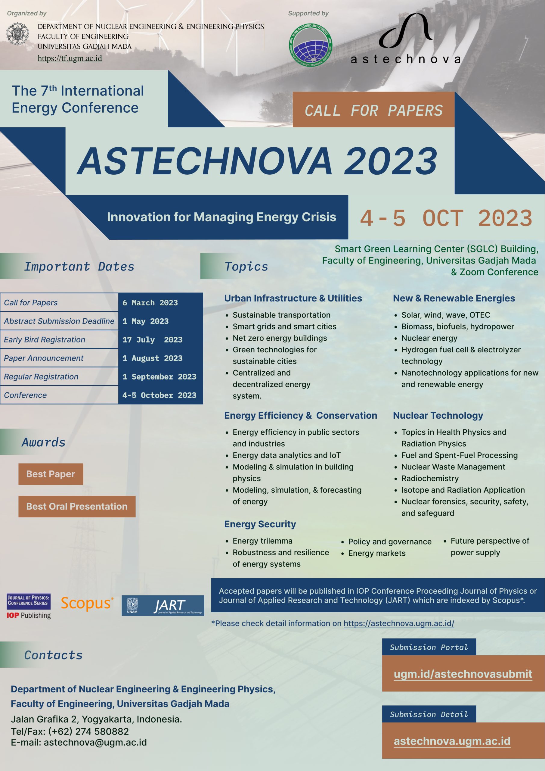 Call for Paper Astechnova International Energy Conference 2023 ...