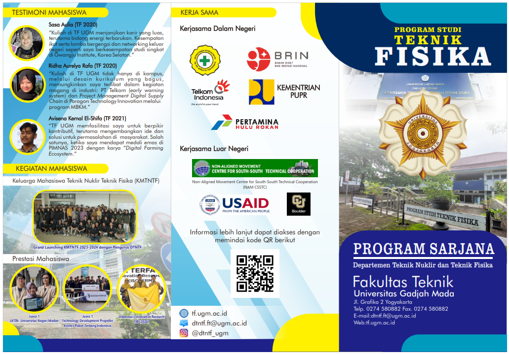 Program Studi Sarjana Teknik Fisika – Departemen Teknik Nuklir dan ...
